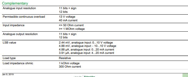 PLC TM3AM6 Schneider