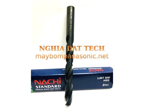 Mũi khoan sắt 15mm Nachi
