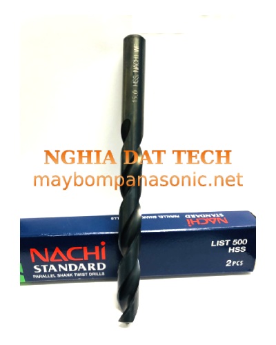 Mũi khoan sắt 15mm Nachi