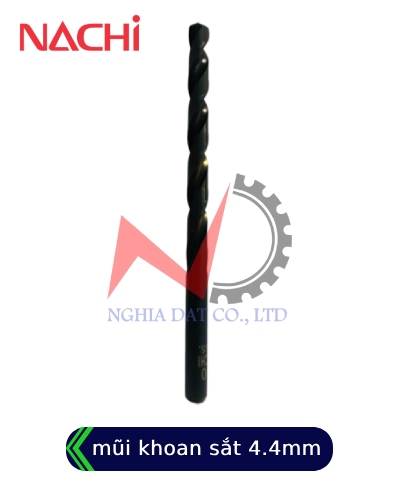 Mũi khoan sắt 4.4mm Nachi
